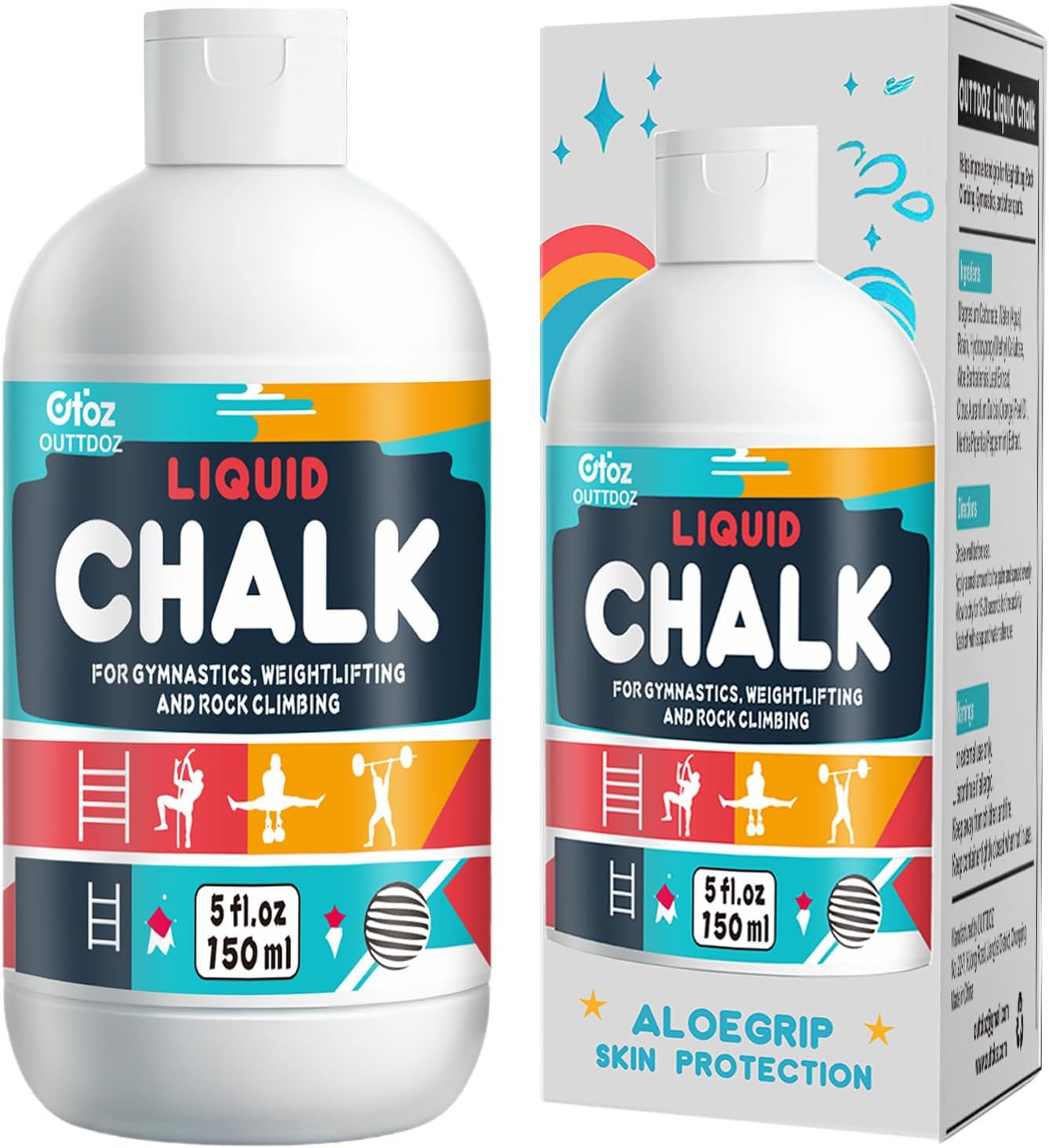 Liquid Gym Chalk Aloe -150 ml – Mann Nutrition